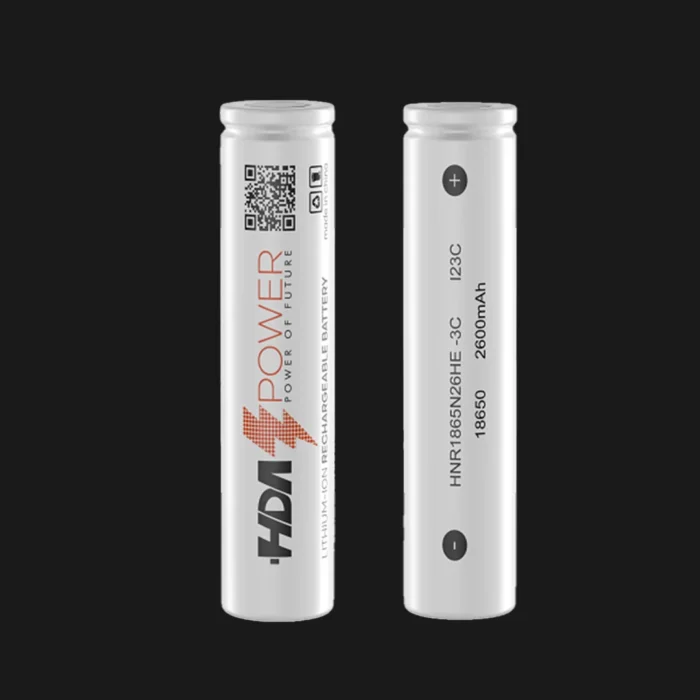 HDA Power 18650 3.6v 2600mAh Şarj Edilebilir Lityum Pil| HDA